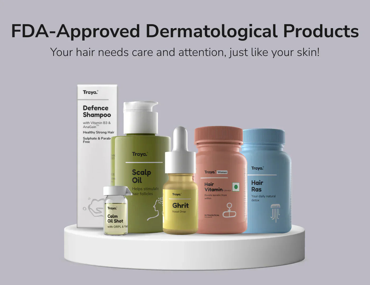 Traya Review: FDA-Approved Dermatological Products